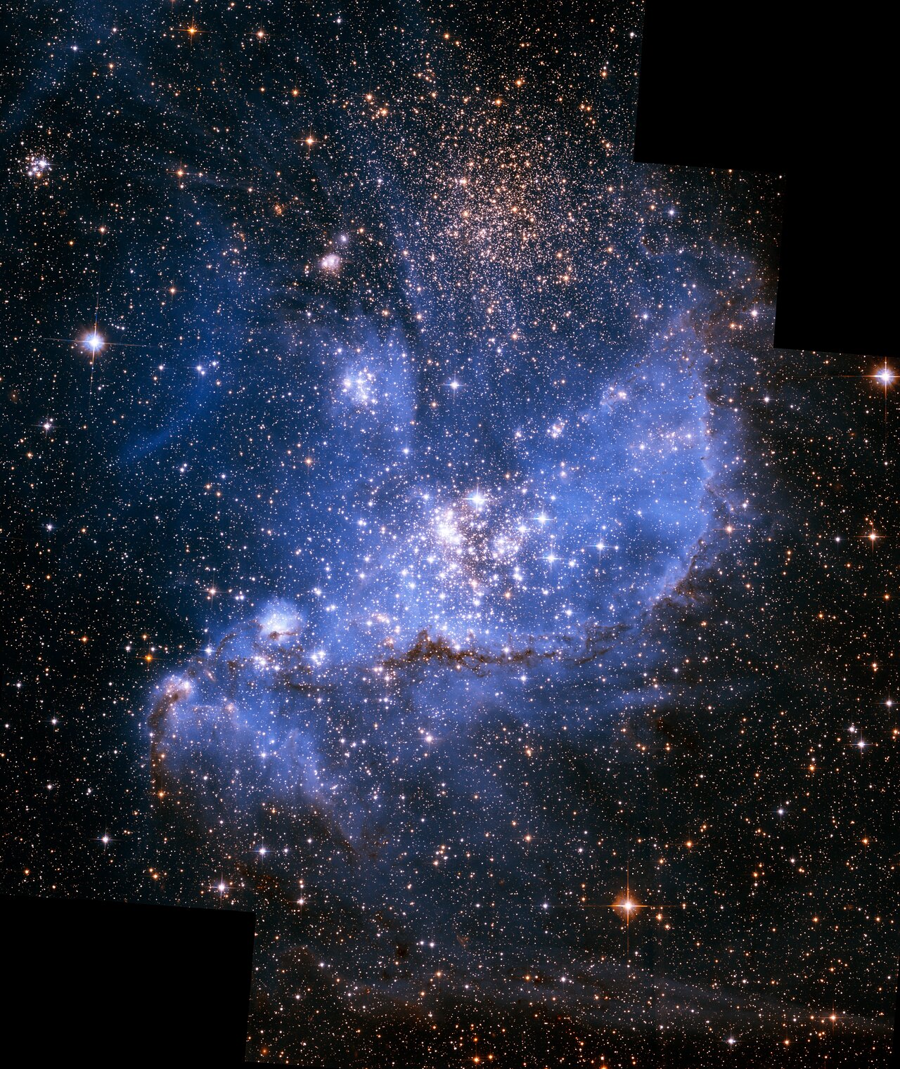 NGC 346 Hubble ESA Webb NGC 346 Hubble ESA Webb